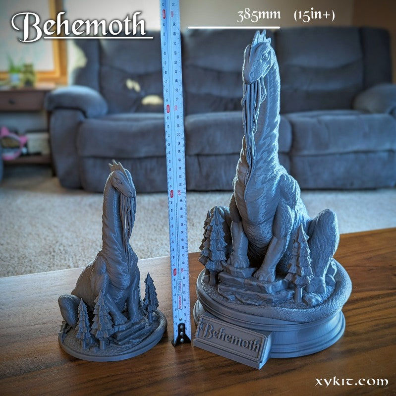 Behemoth Dinosaur Brontosaurus "The Gentle Giant" - 3D print files – Xykit