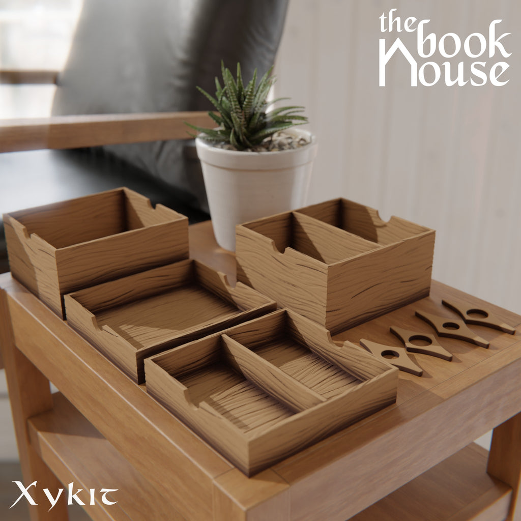 The Book House - 3D printable files – Xykit