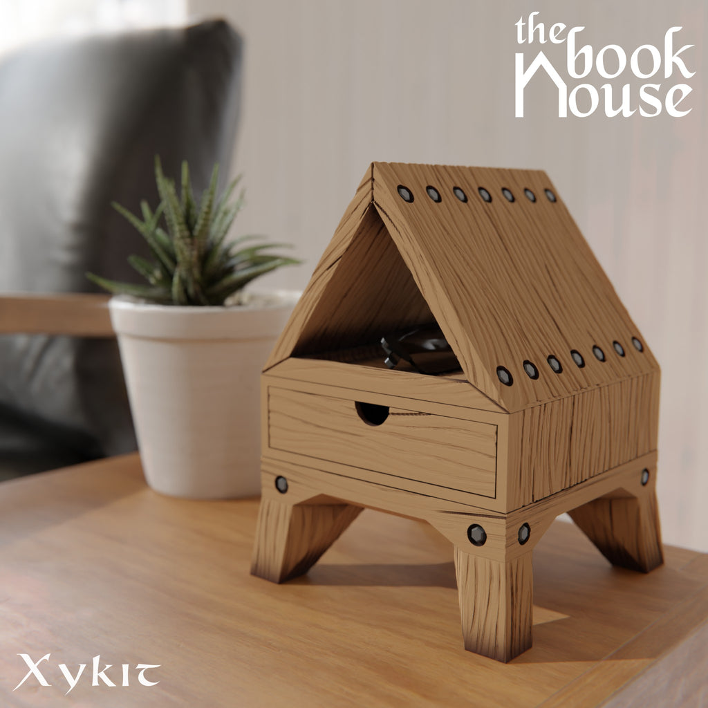 The Book House - 3D printable files – Xykit