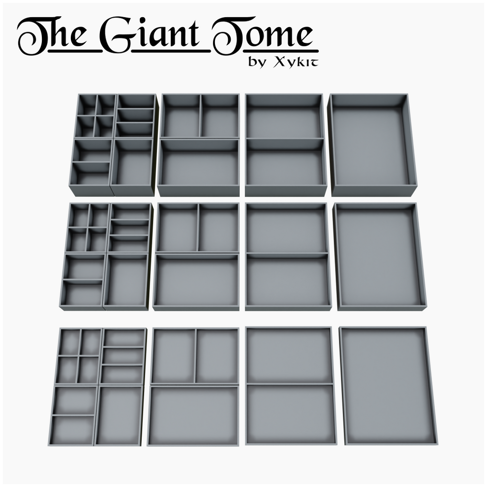 The Giant 3D printable Tome - STL & 3MF files – Xykit