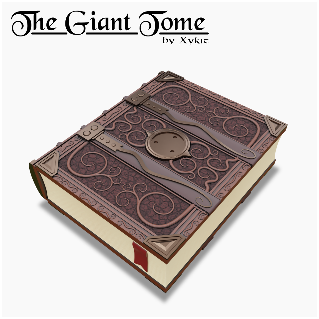 The Giant Tome - 3D print files – Xykit