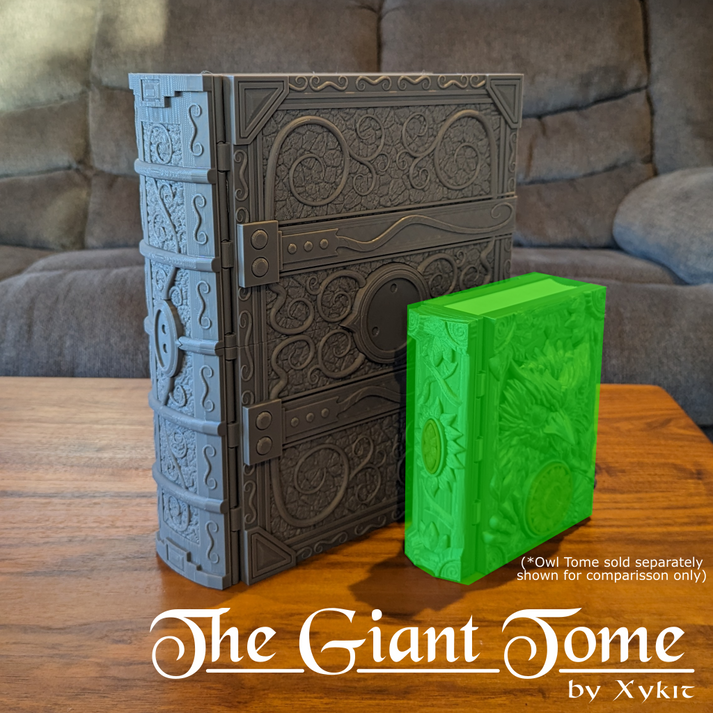 The Giant 3D printable Tome - STL & 3MF files – Xykit