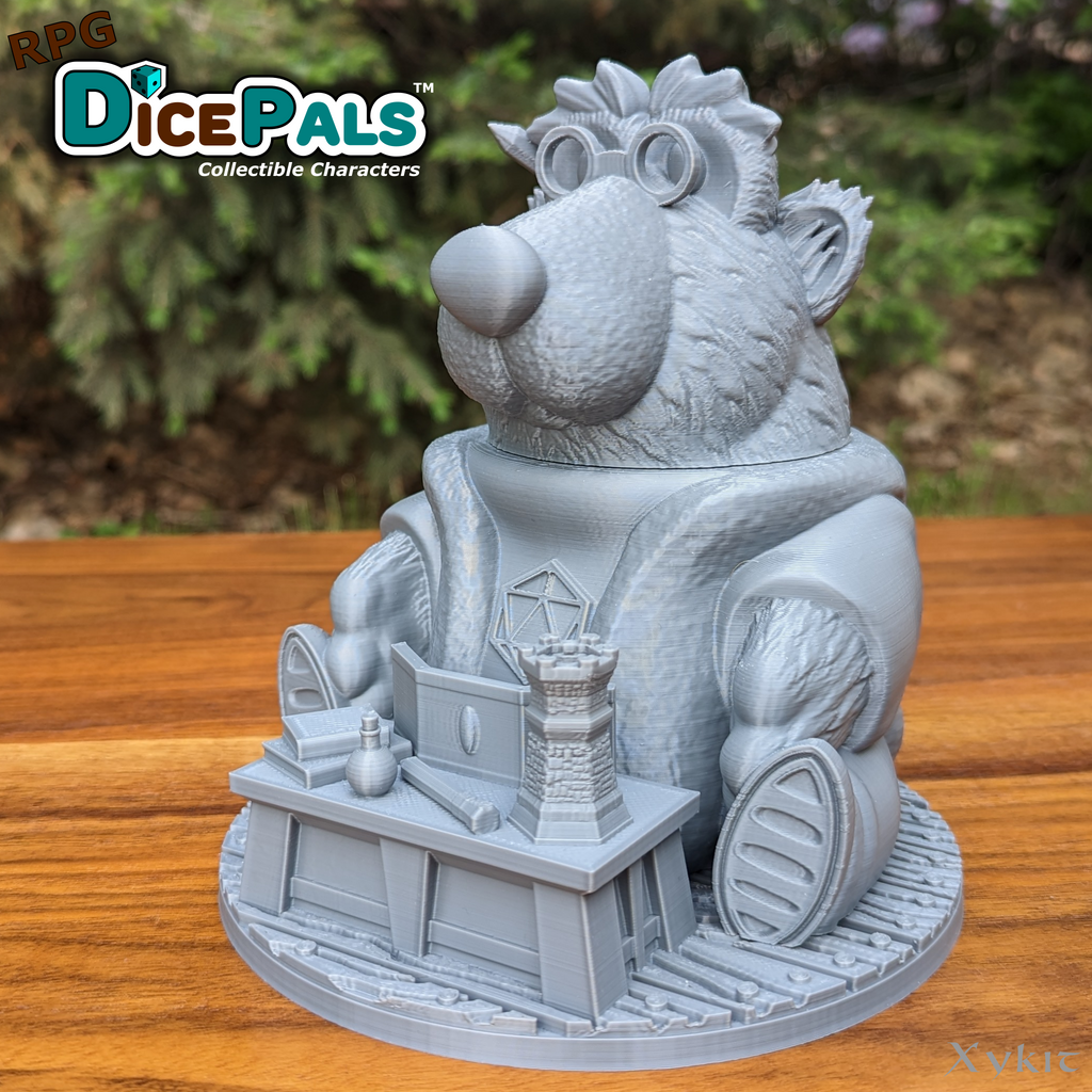 Herman RPG Dice Pal - 3D Print File – Xykit