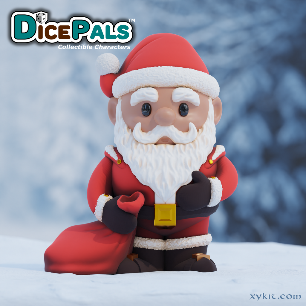 Santa Dice Pal - 3D Print File – Xykit