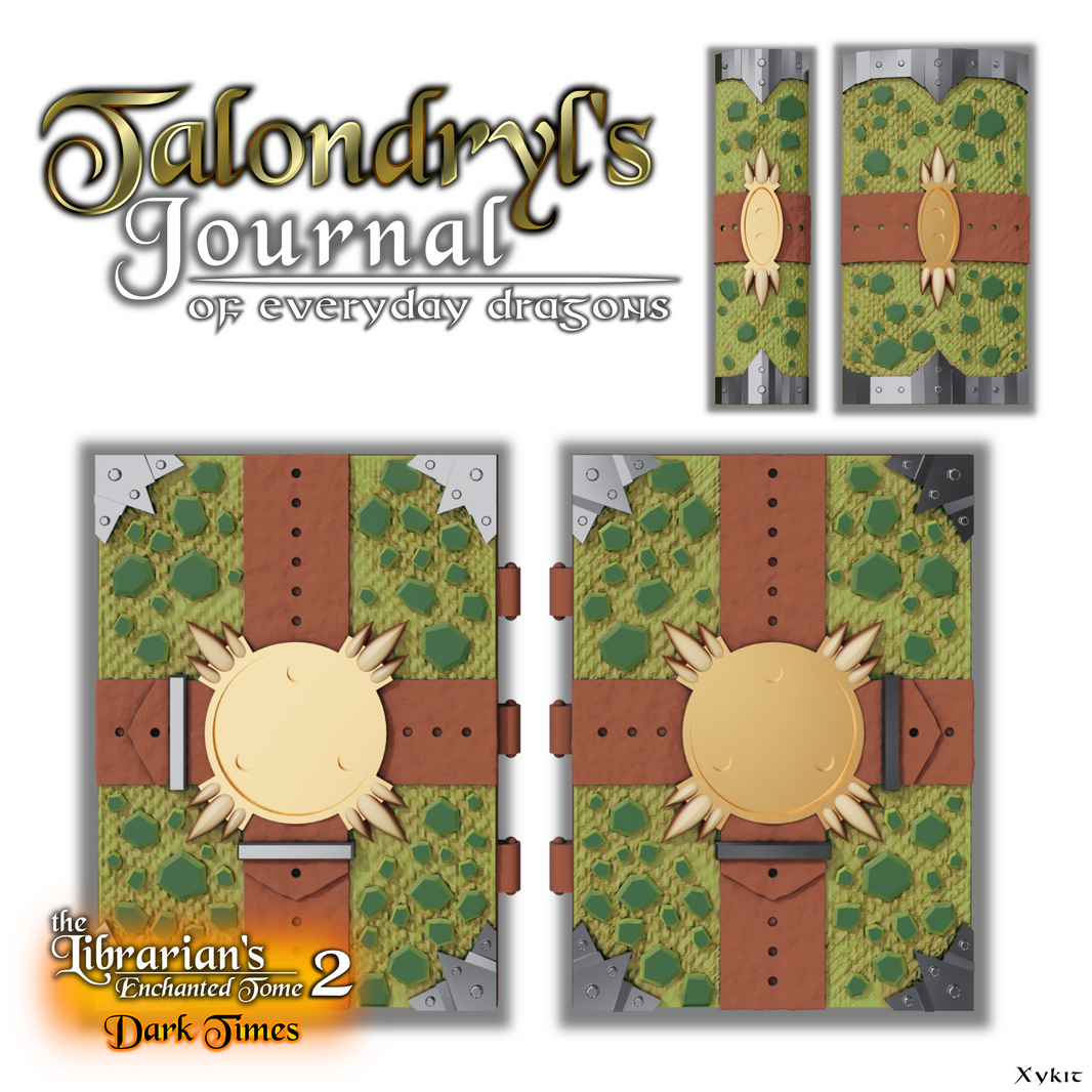 Librarian's Enchanted Tomes 1 & 2 – Xykit