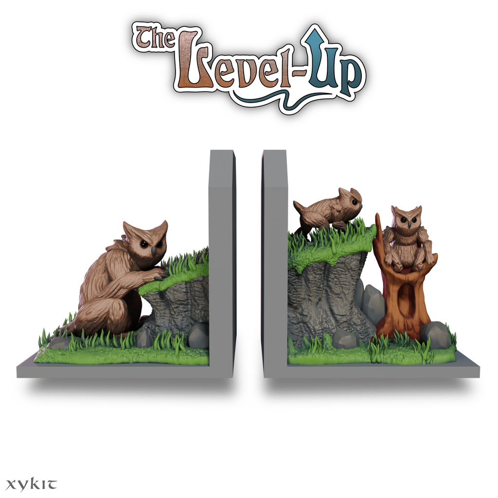 The Level-Up 10 Bookend Designs - Bundle 3D print files – Xykit
