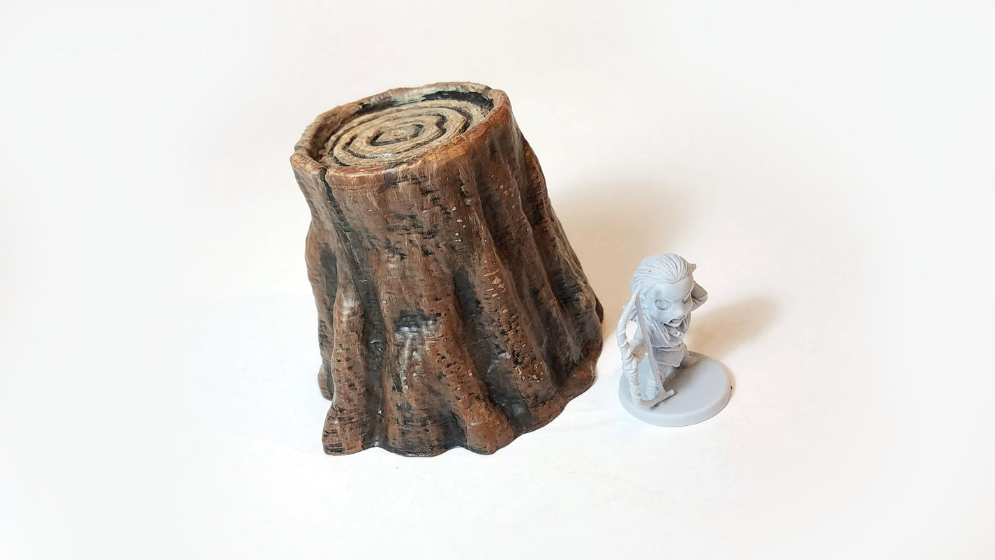 FREE - 3d Printable Tree Stump - Scatter Terrain (.stl file) – Xykit