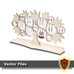 Laser Cut - Earring Holder Tree Large - (Digital Download) – Xykit