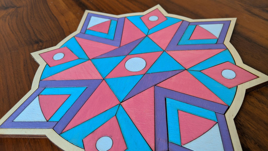 Mosaic Tile Puzzle - Wall Art - (Digital Download) – Xykit