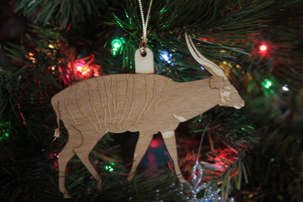 Bongo Antelope - Animal Ornament - Magnet - Key Chain - (SVG, DXF, EPS ...