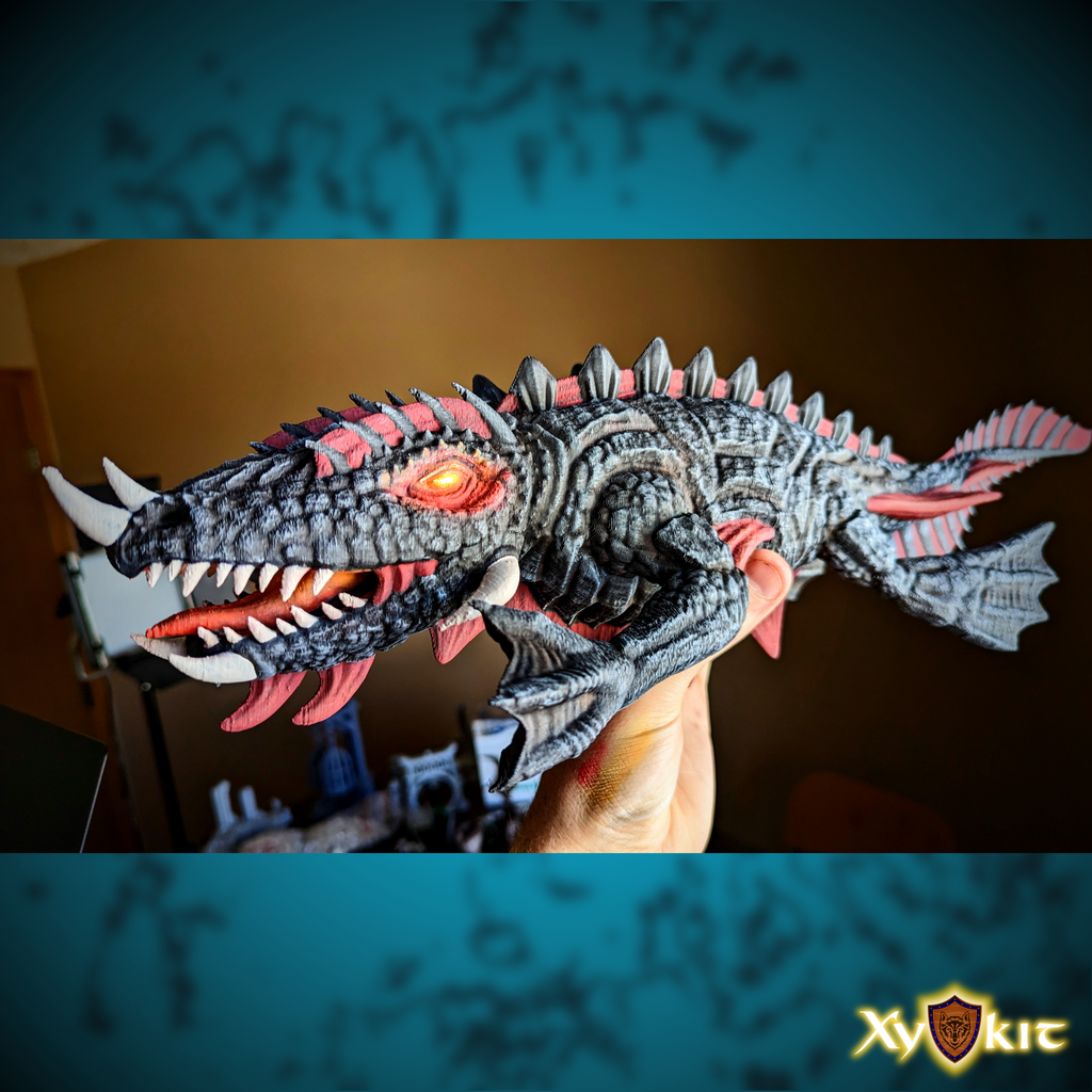 Project: Leviathan - Dragon of the Deep - 3D print files – Xykit