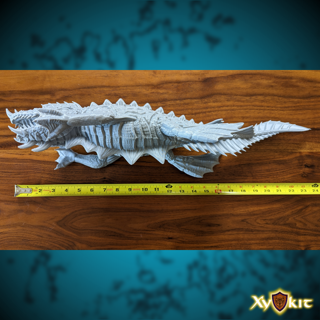 Project: Leviathan - Dragon of the Deep - 3D print files – Xykit